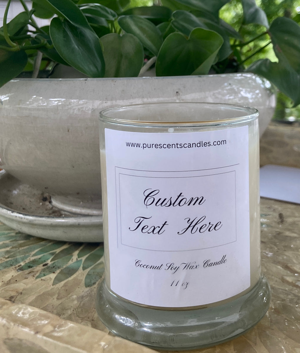 Customize Your Candle 11 oz Choose a Scent you Want Birthday Mothers D ...
